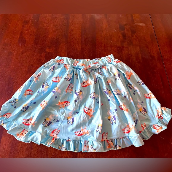 Bottoms | New Boutique Bluey Twirl Skirt 78 Girls | Poshmark